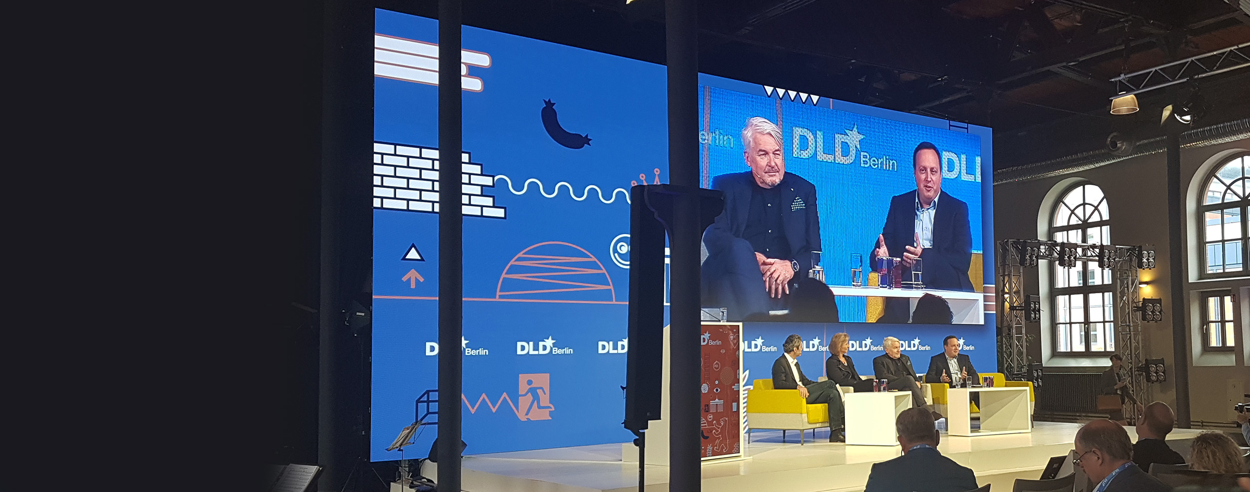 CEO Markus Haas beim DLD in Berlin: Hört niemals auf, euch zu ändern ...