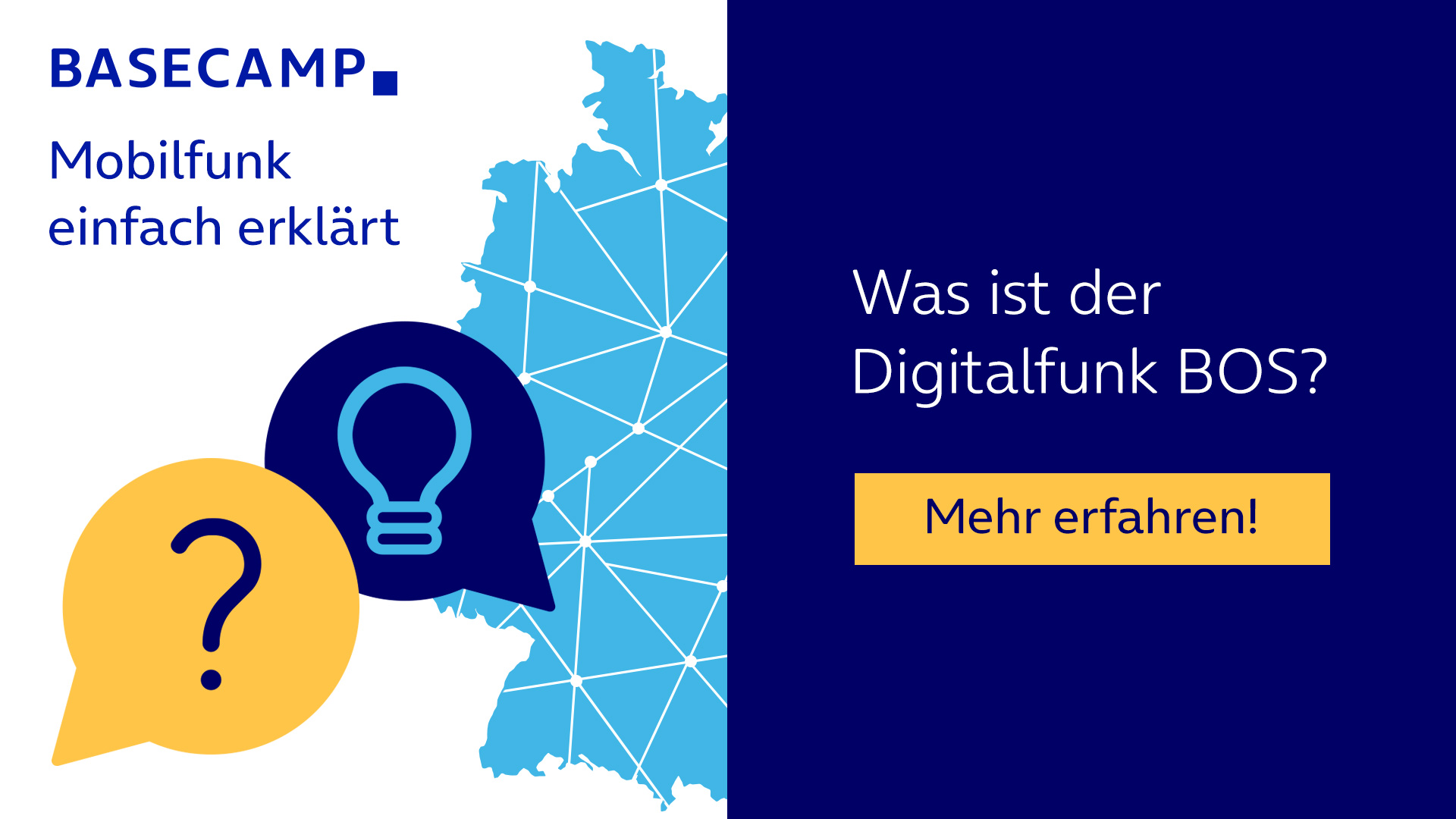 Mobilfunk einfach erklärt: Was ist der Digitalfunk BOS?